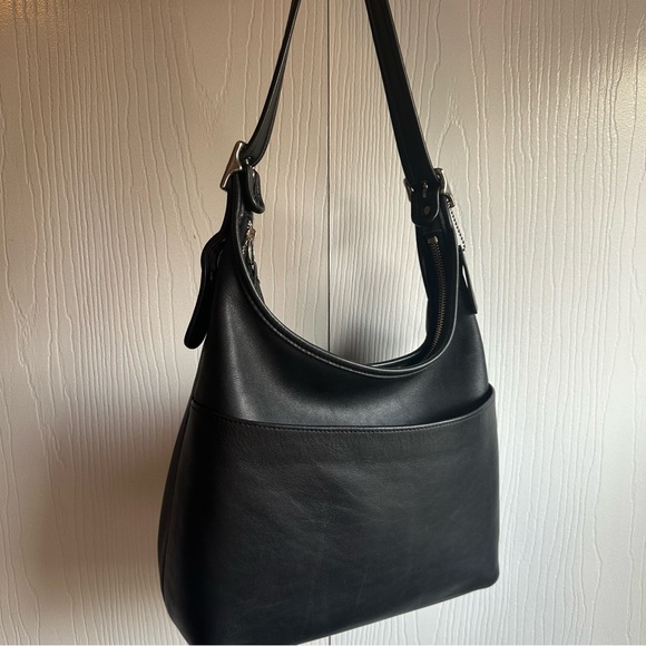 Coach | Bags | Vintage Coach Legacy Hobo 958 Shoulder Bag In Black ...